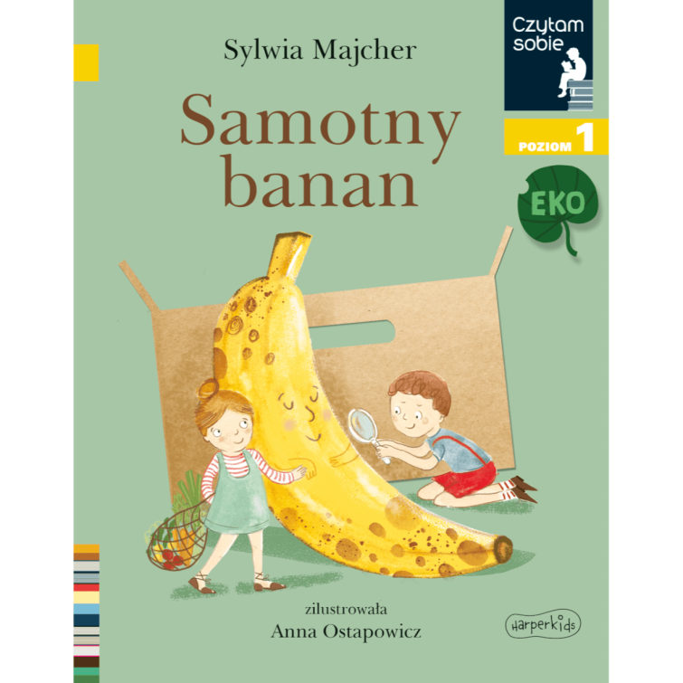 Samotny banan. Czytam sobie EKO. Poziom 1/ HarperCollins - Dobre Liski