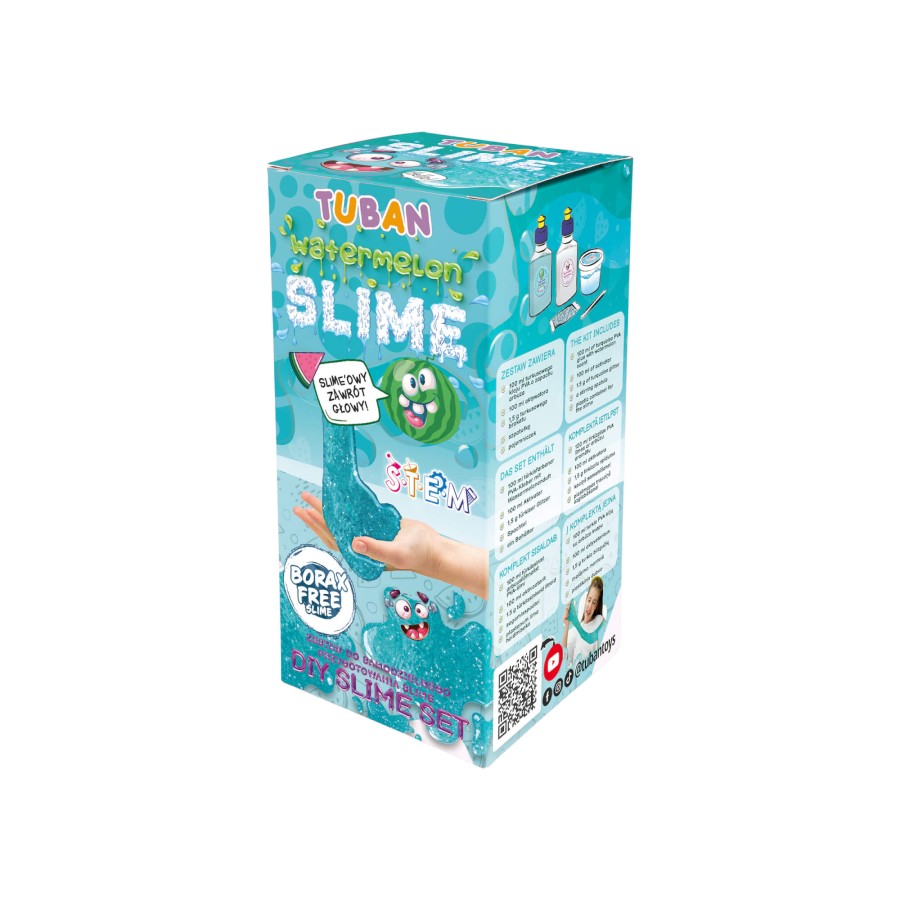 Zestaw DIY Slime - arbuz / Tuban - Dobre Liski