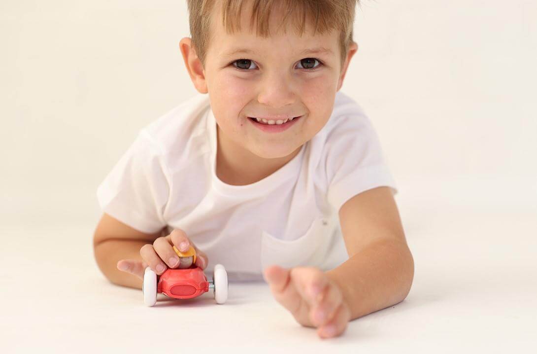 Baby auto wyścigowe 6m+ / TOLO Bio - Dobre Liski