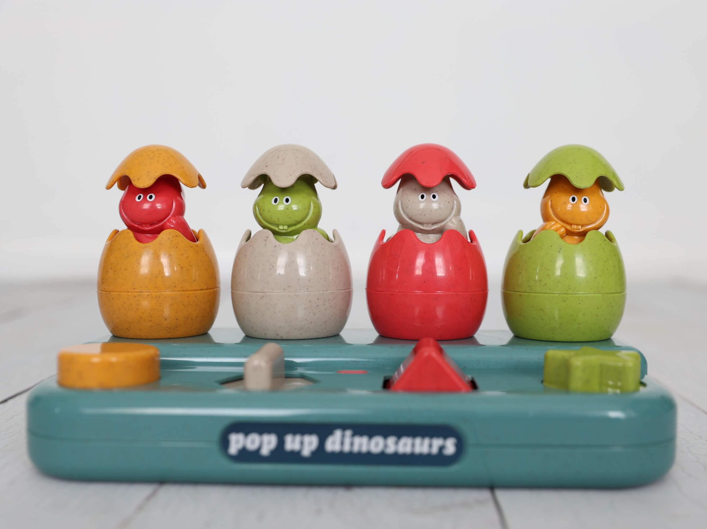 Konsola Pop Up Dinozaury 12m+ / TOLO Bio - Dobre Liski