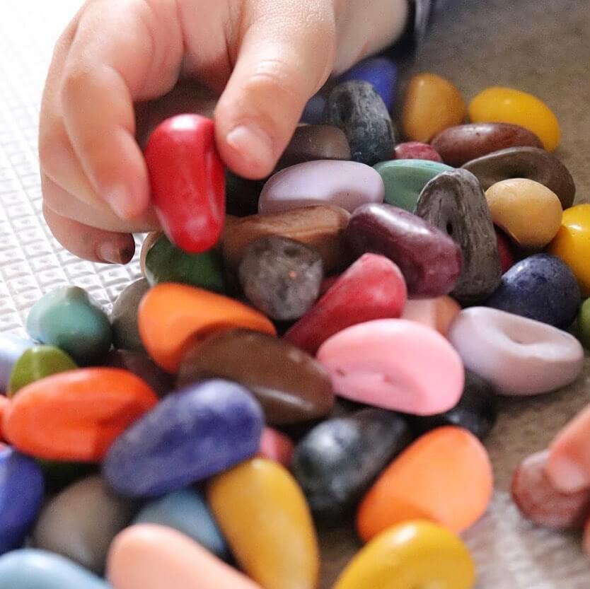 Kredki Crayon Rocks Modern Art w bawełnianym woreczku - 8 kolorów ...