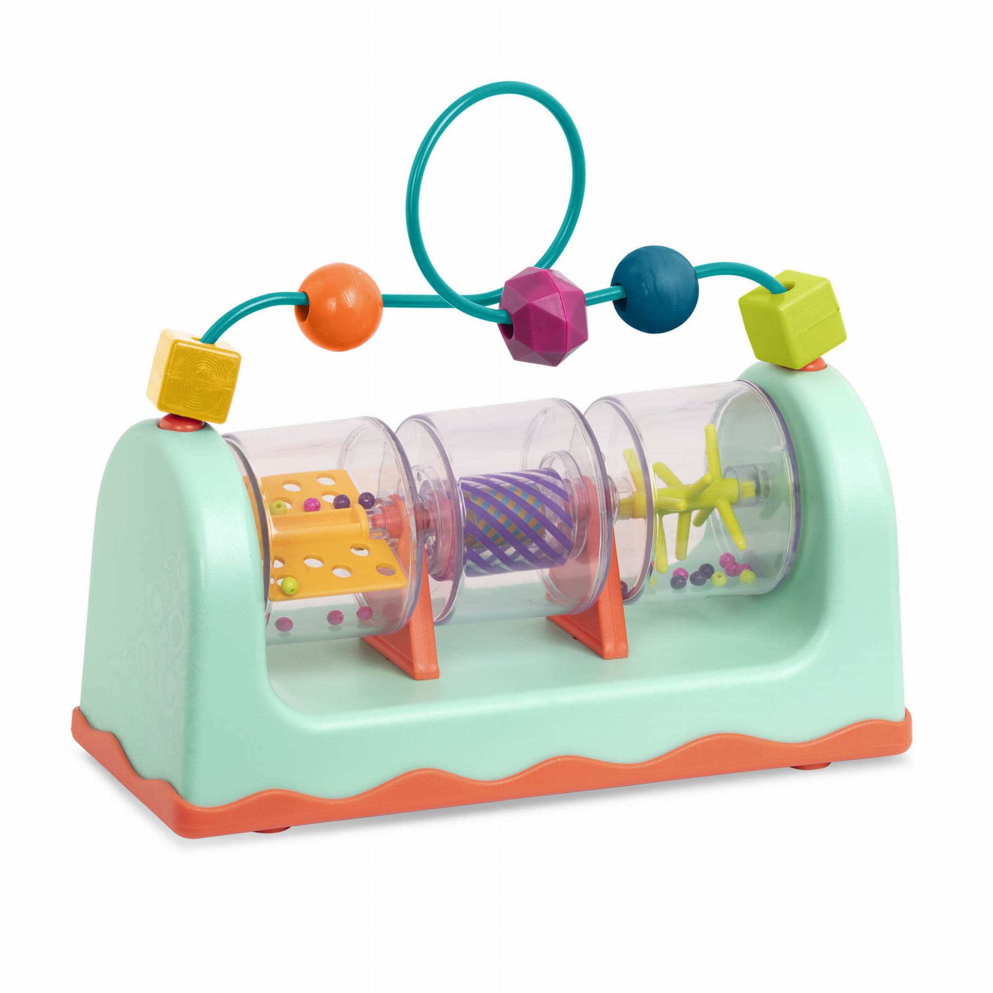 Spin, Rattle & Roll – stacja multiaktywna / B.Toys BX1853Z - Dobre Liski