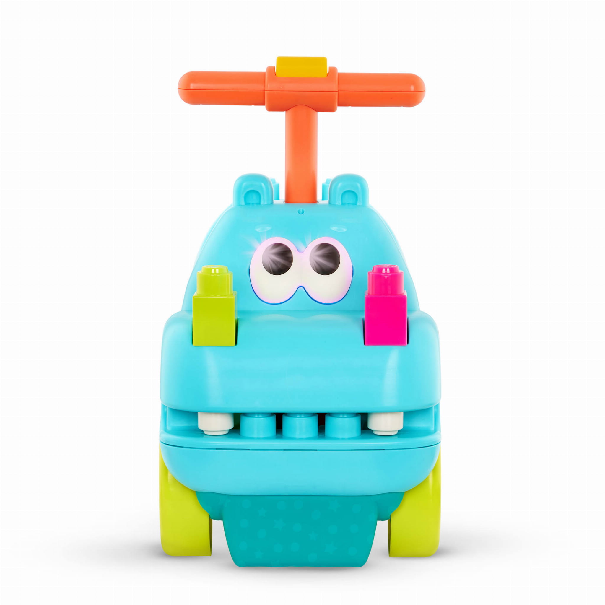 Locbloc Hippo Ride-On with Blocks – JEŹDZIK-HIPCIO z klockami / B.Toys ...