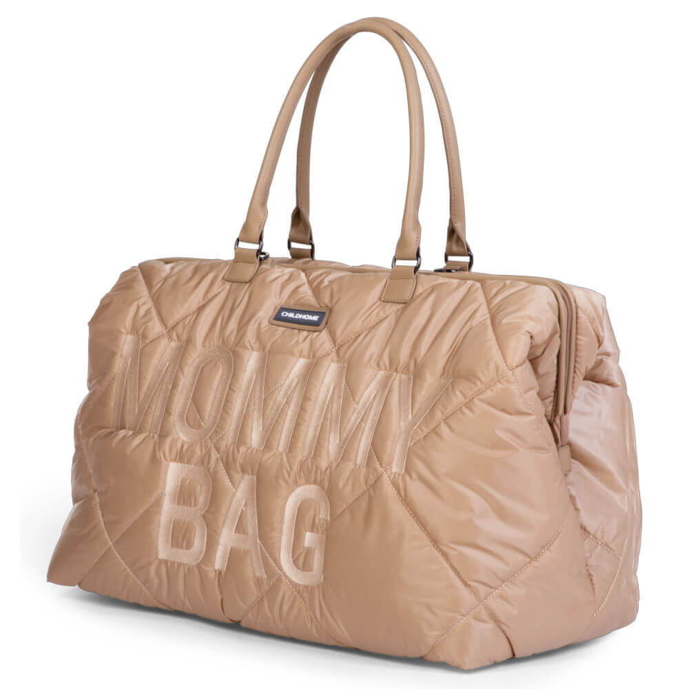 Torba Mommy Bag Pikowana Beżowa / Childhome CWMBBPBE - Dobre Liski