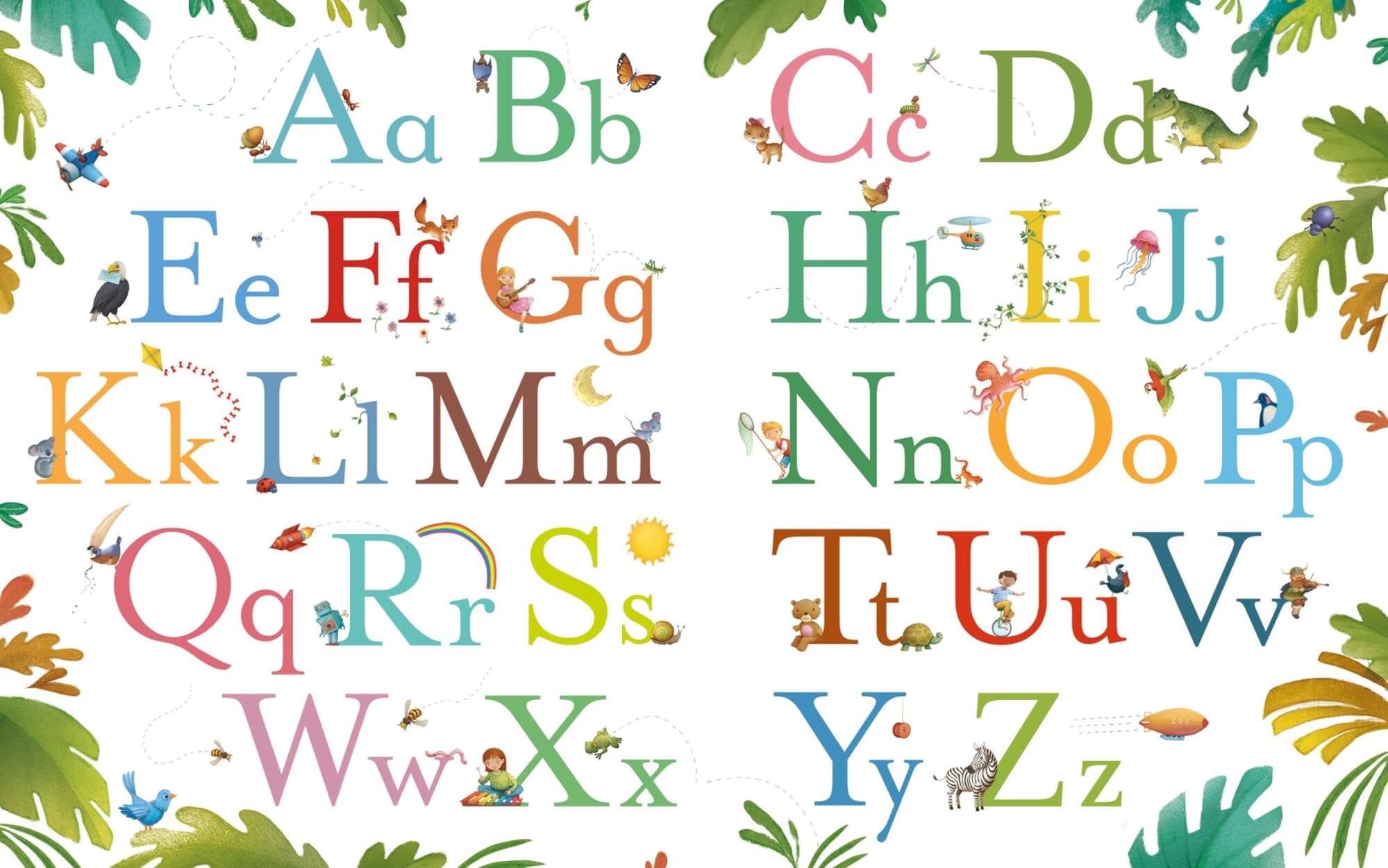 Illustrated Alphabet / Usborne - niedostępne