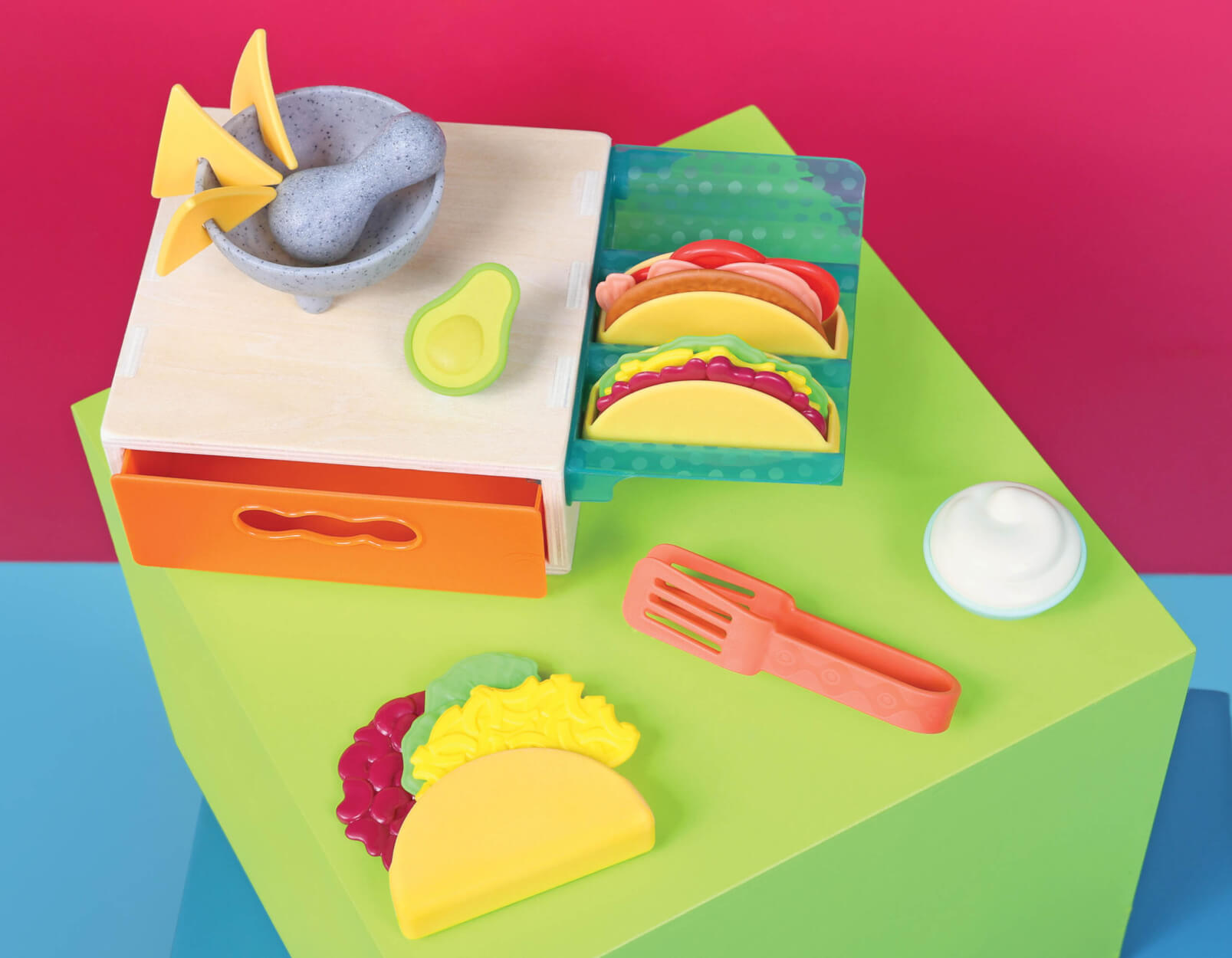 Mini Chef - Tiny Taco Playset - zestaw do przyrządzania TACOS / B.Toys ...